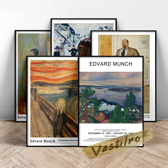 Edvard Munch Train Smoke