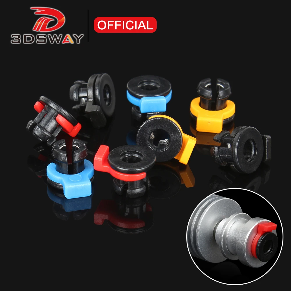 3DSWAY Clip Pipe Embedded Clamp Bowden Coupling for Metal V6 Heatsink ...