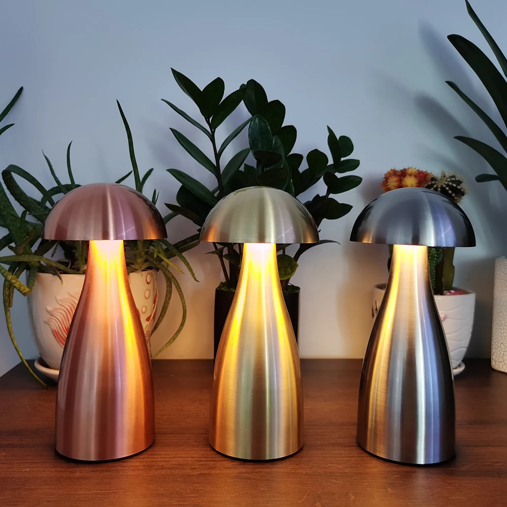 Portable Led Desk Lamp With Touch Sensor Brightness Rechargeable ...