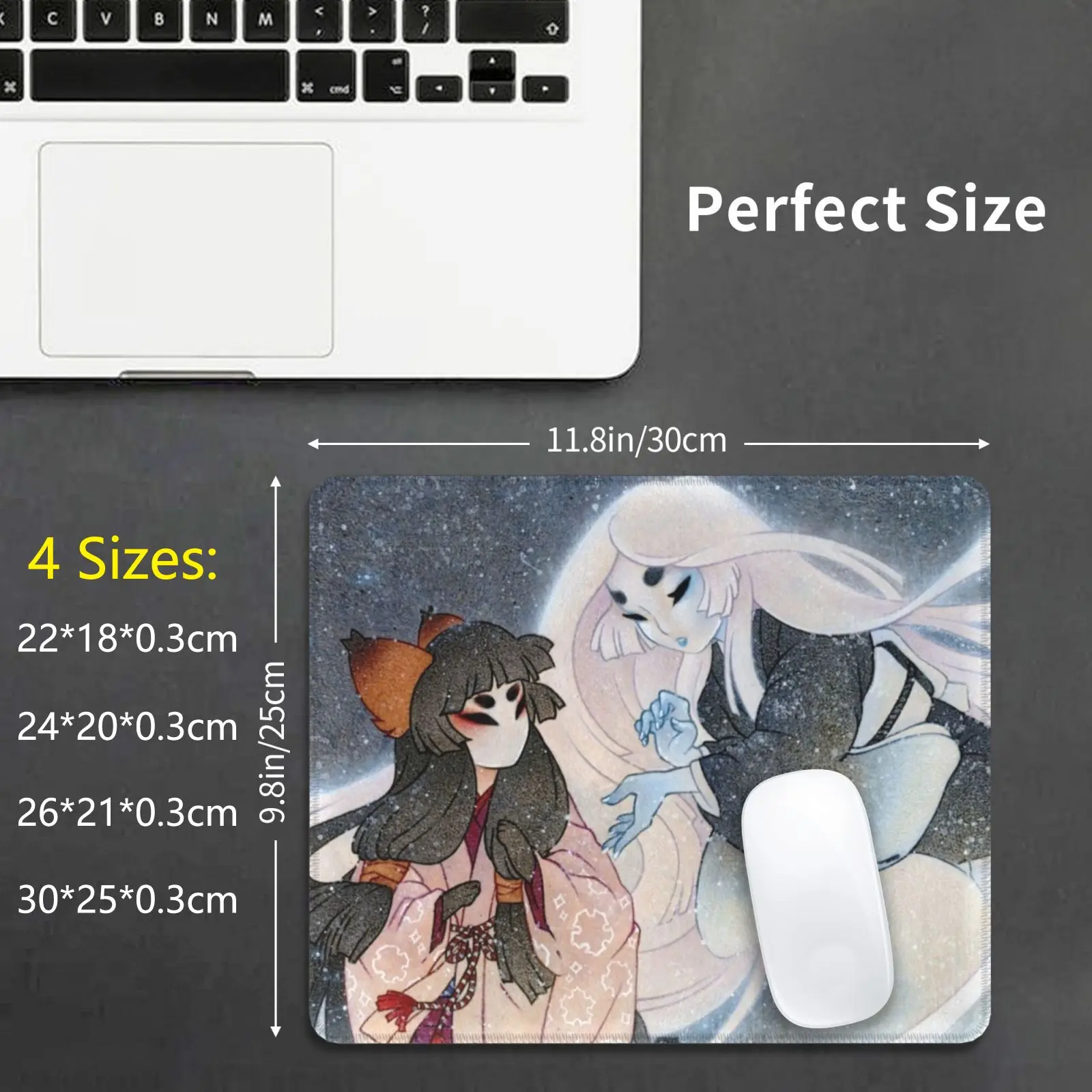 The-Yuki-Onna-Kitsune-Yurei-Yokai-Mouse-Pad-DIY-Print-Yukionna-Yuki ...