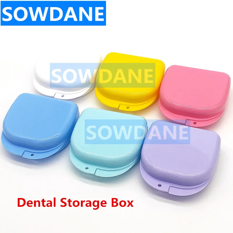 Dental-Veneers-equipment-tools-Denture-Bath-Box-Case-Dental-False-Teeth ...