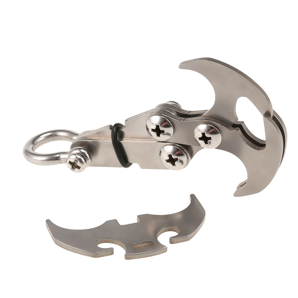 Outdoor Climbing Stainless Steel Gravity Grab - buy at the price of $7. ...