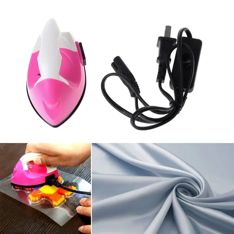 Mini DIY Eectric Iron Patchwork Quilt Image Map Special Cloth Folder ...