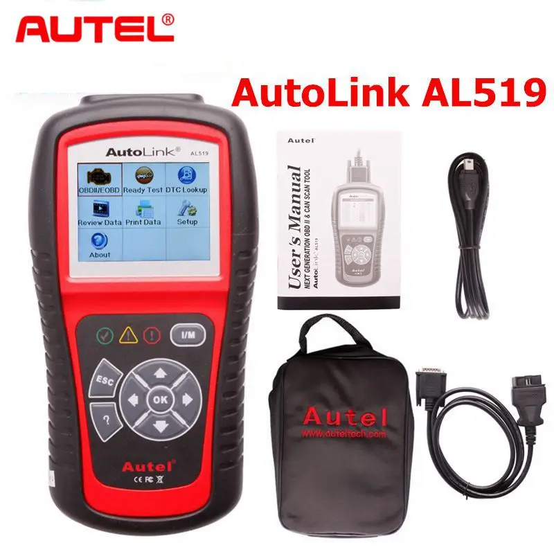 Autel-herramienta-de-diagn-stico-AutoLink-AL519-AutoLink-funciona-para ...