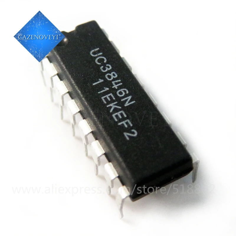 1 개/몫 UC3846N KA3846 UC3846 DIP 16 재고|Integrated Circuits| - AliExpress
