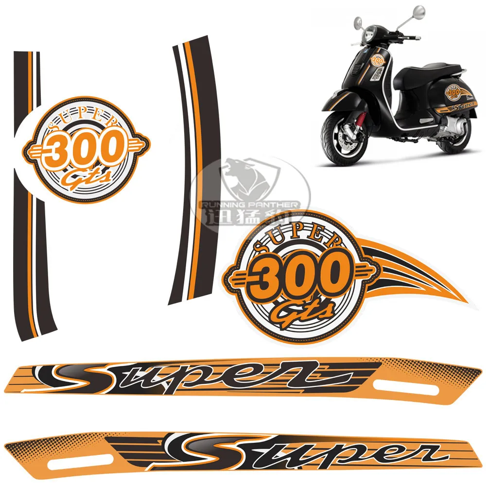 2019 Motorcycle Body Shell Decal Stickers Case Fits For Piaggio Vespa ...