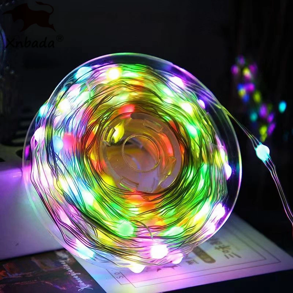 WS2812B-USB-LED-String-Christmas-Lights-For-Bedroom-RGB-Led-Light ...