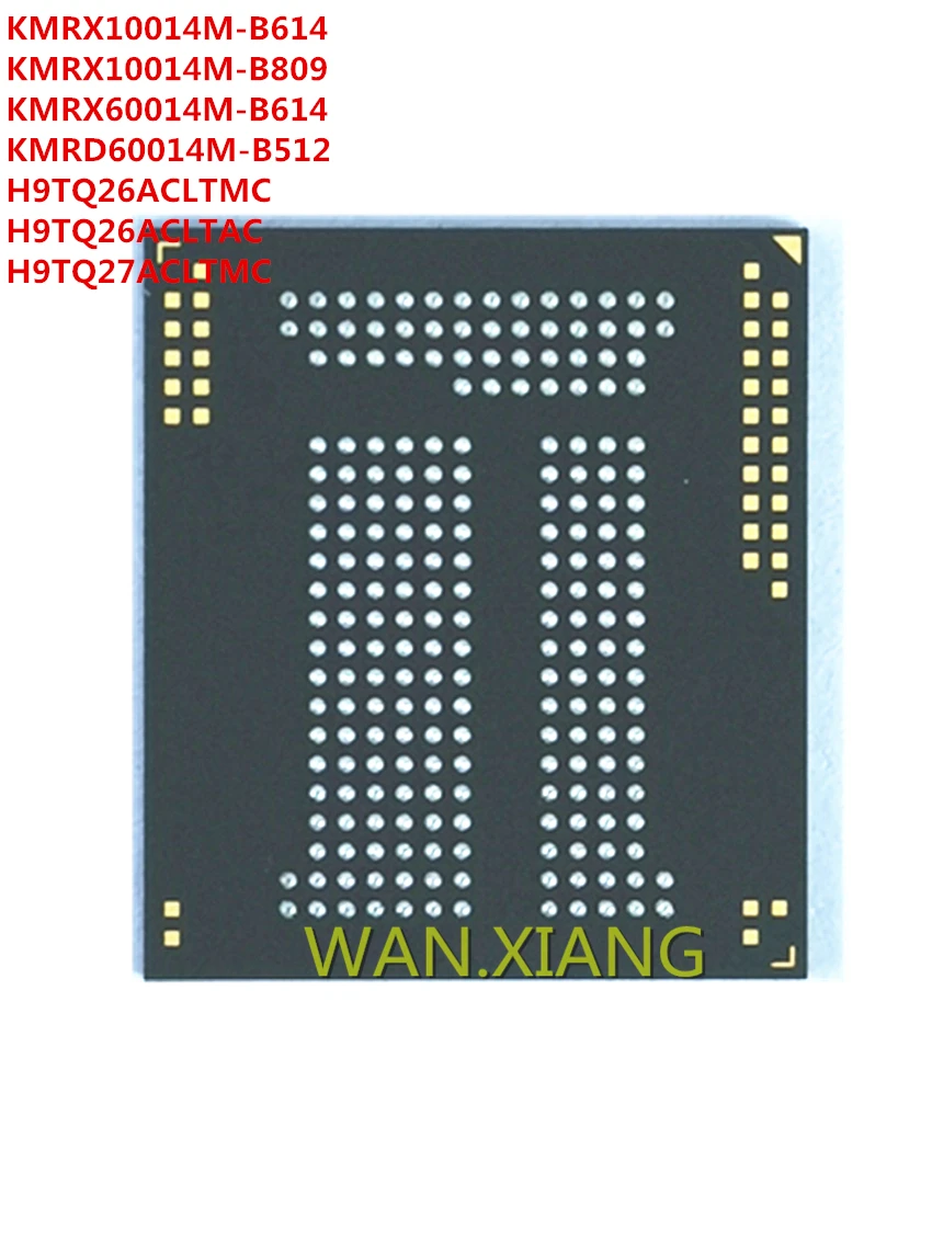 หน่วยความจำ BGA KMRX10014M-B614 KMRX10014M-B809 KMRX60014M-B614 ...