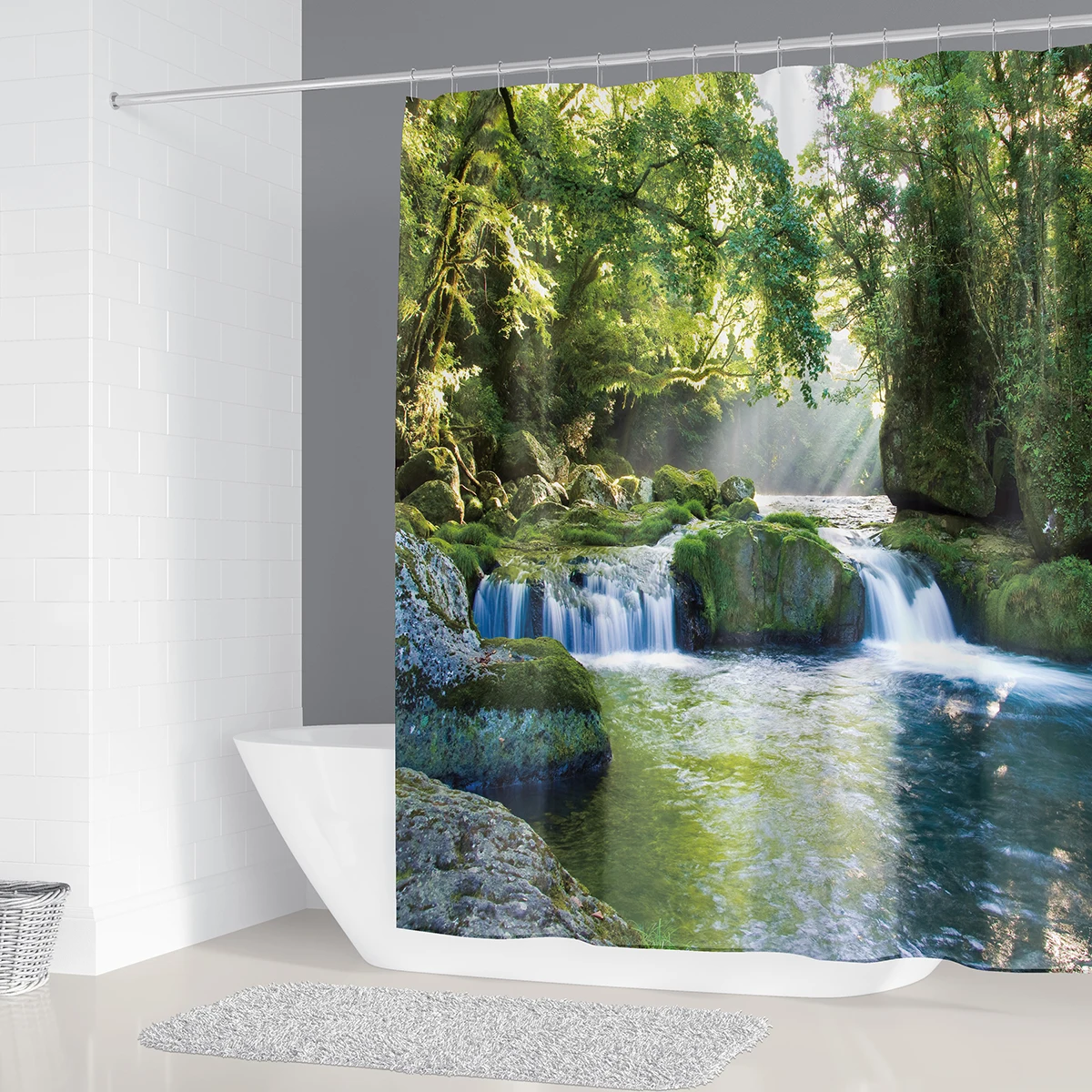 Rock Waterfall Shower