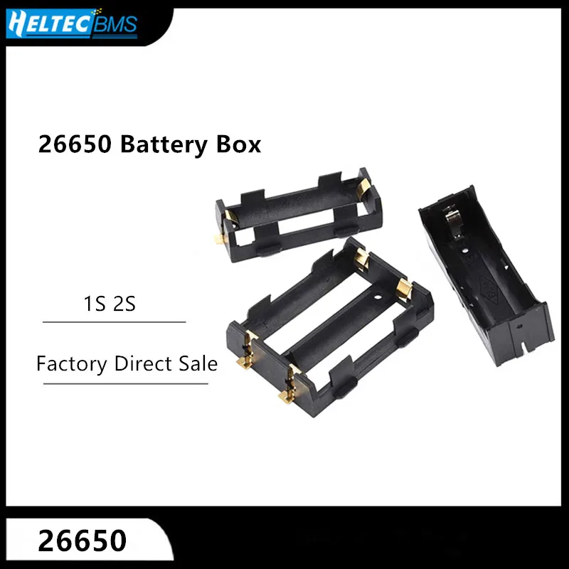 1S-2S-26650-Battery-Box-Diy-Battery-case-26650-Battery-Holder-Patch ...
