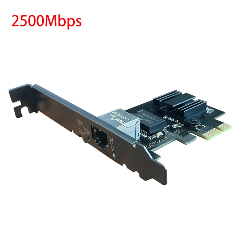 Intel I225v 2500mbps Lan Card 2.5gbps Pci-e Ethernet Network Adapter ...