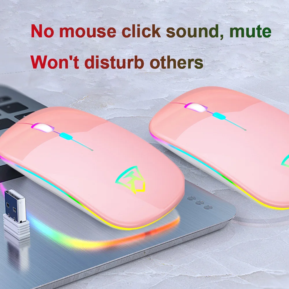 Wireless Mouse Vertical Gaming Mouse USB Computer Mice Ergonomic ...