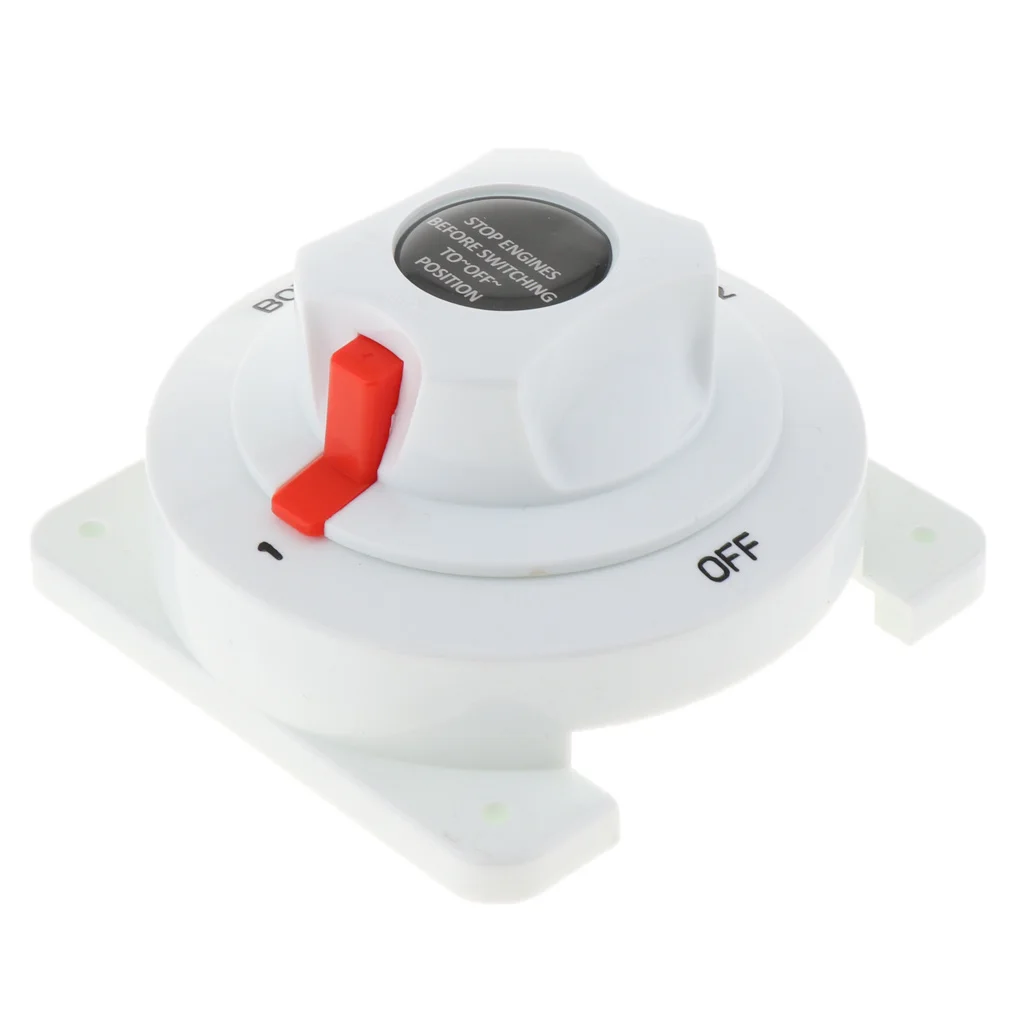 12V /24V Dual Battery Selector Switch 3 Positions for Boat Marine ...