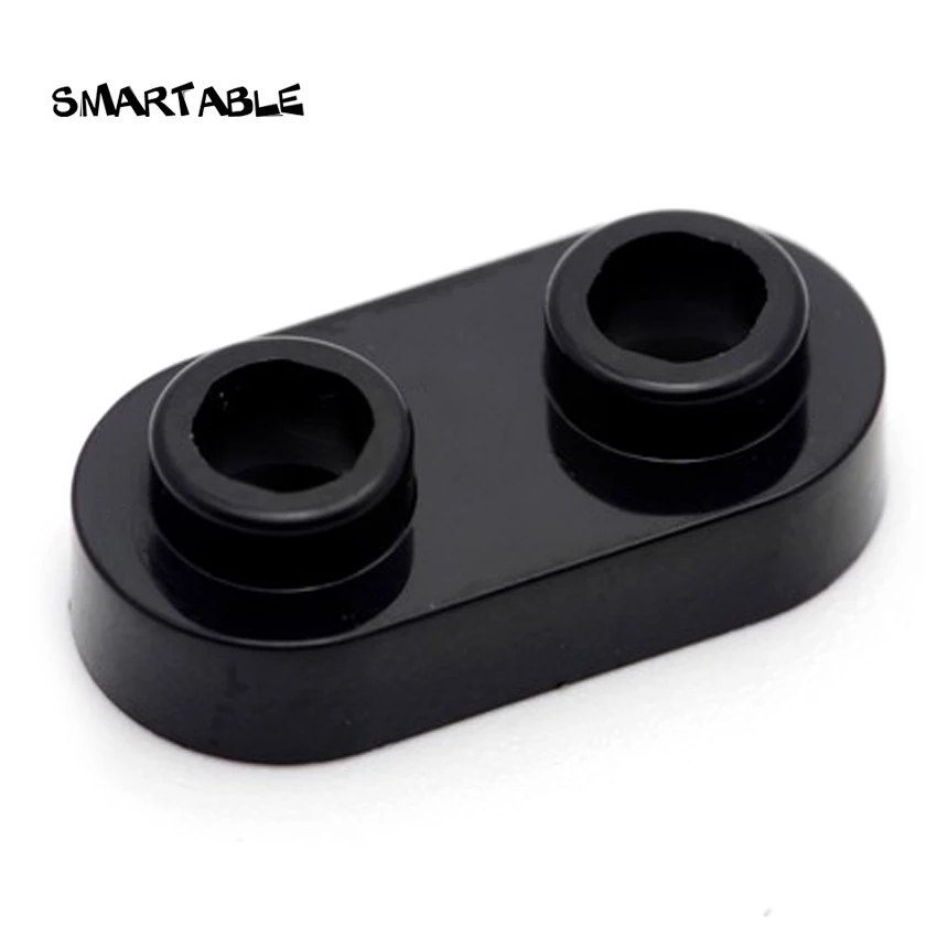 Smartable Plate Round 1x2 With Two Studs Building Blocks Brick Moc ...