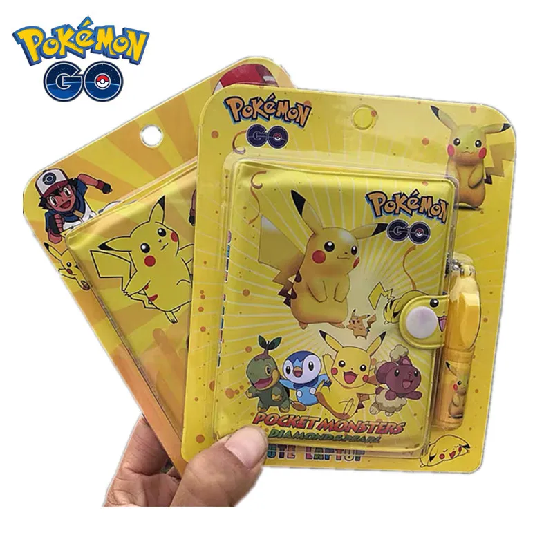 Pokemon Pikachu Pen Notebook Stationery Books Pokemon Kids Cute Cartoon ...