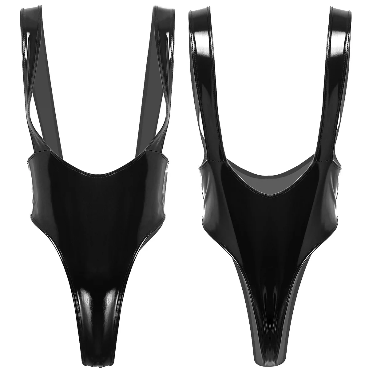 Mujer mujer ropa para discoteca con efecto mojado lencería sexy erótica ...