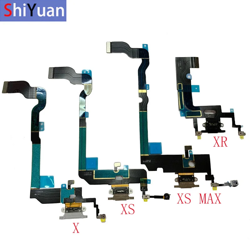 Original-USB-Charger-Port-Dock-Connector-Flex-Cable-For-iPhone-X-XR-XS ...