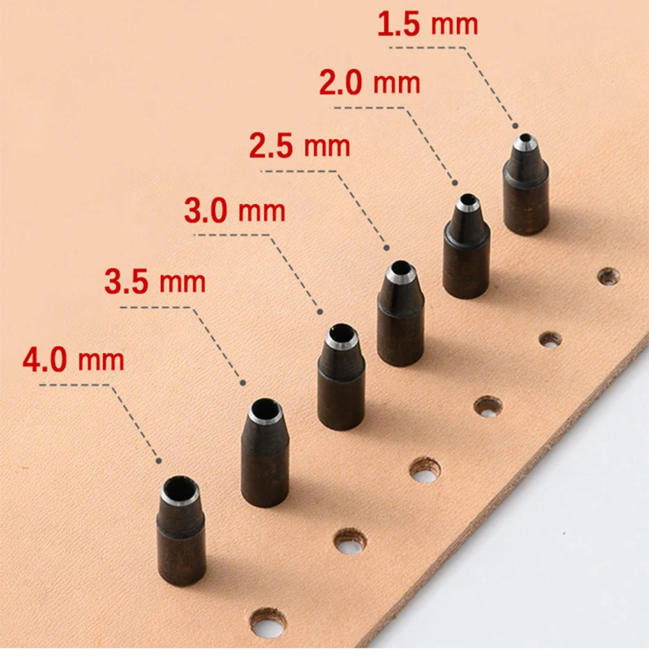 POINCON,--Outils de perçage creux pour le cuir, poinçon de ceinture ...