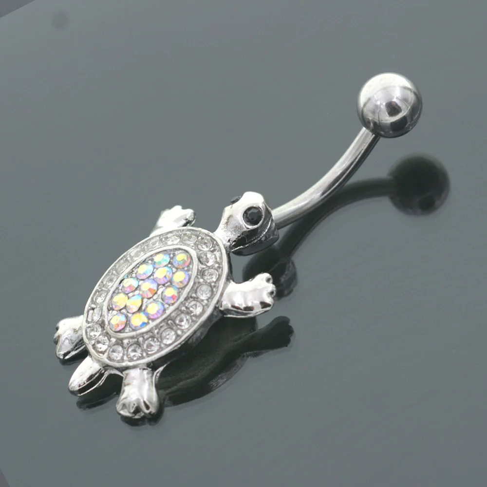 Turtle Belly Button Rings