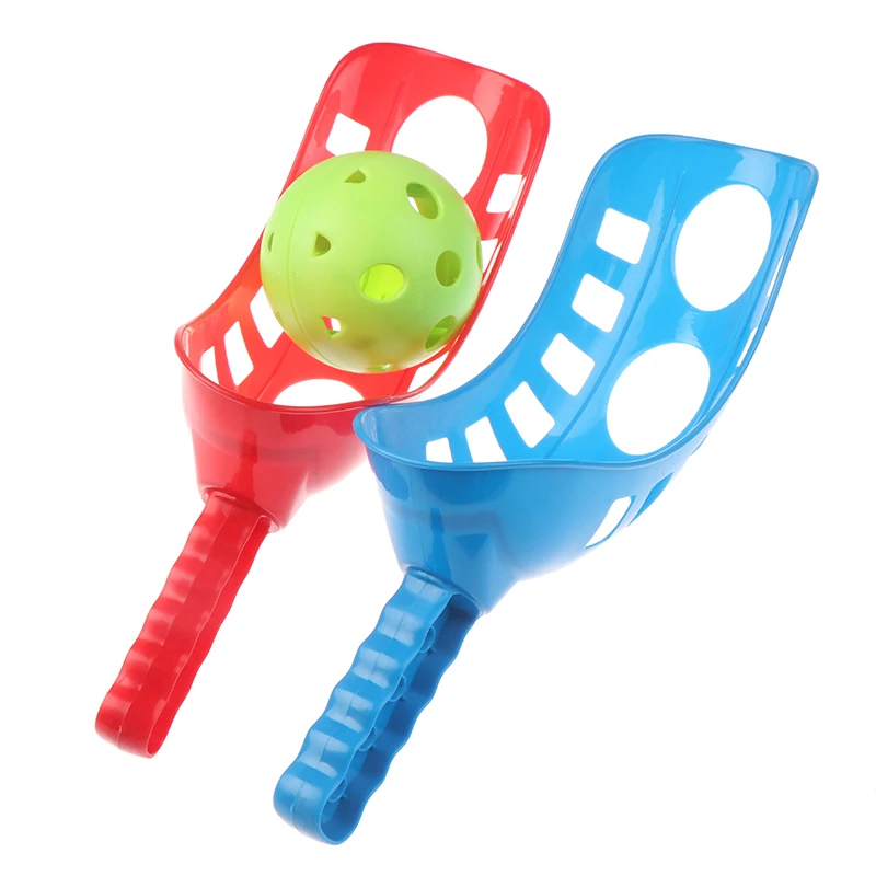 Scoop Ball Set Catching Game Trackball Sport Lacrosse Racket Game Toys ...