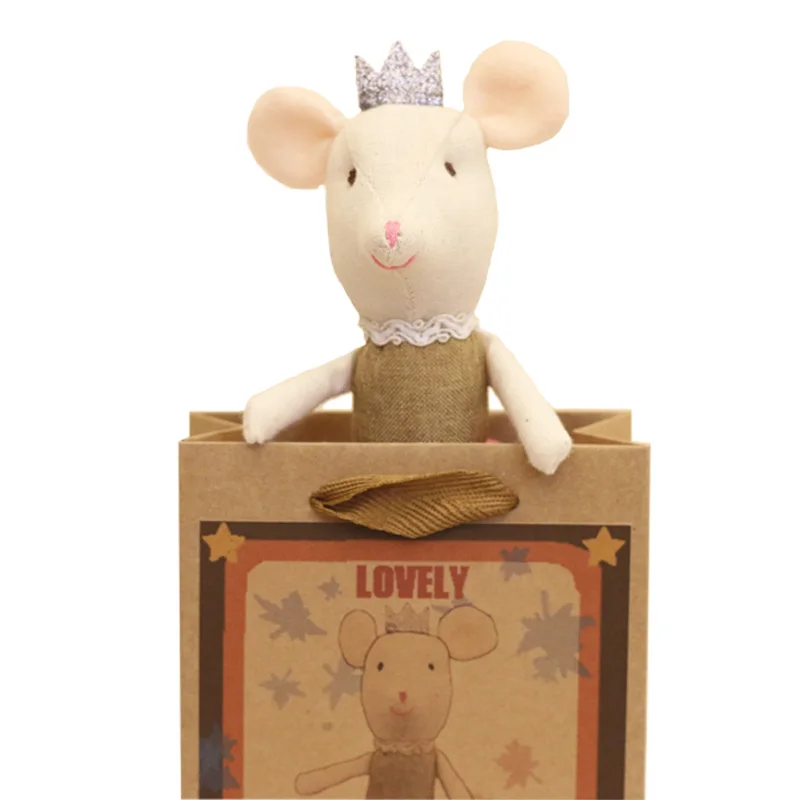 Cute Stuffed Mice Dolls For Baby Room Decor Nordic Style Decor For Kids ...