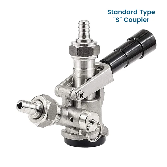 Low Profile "S" System Keg Coupler, European Sankey Keg "S" Type ...