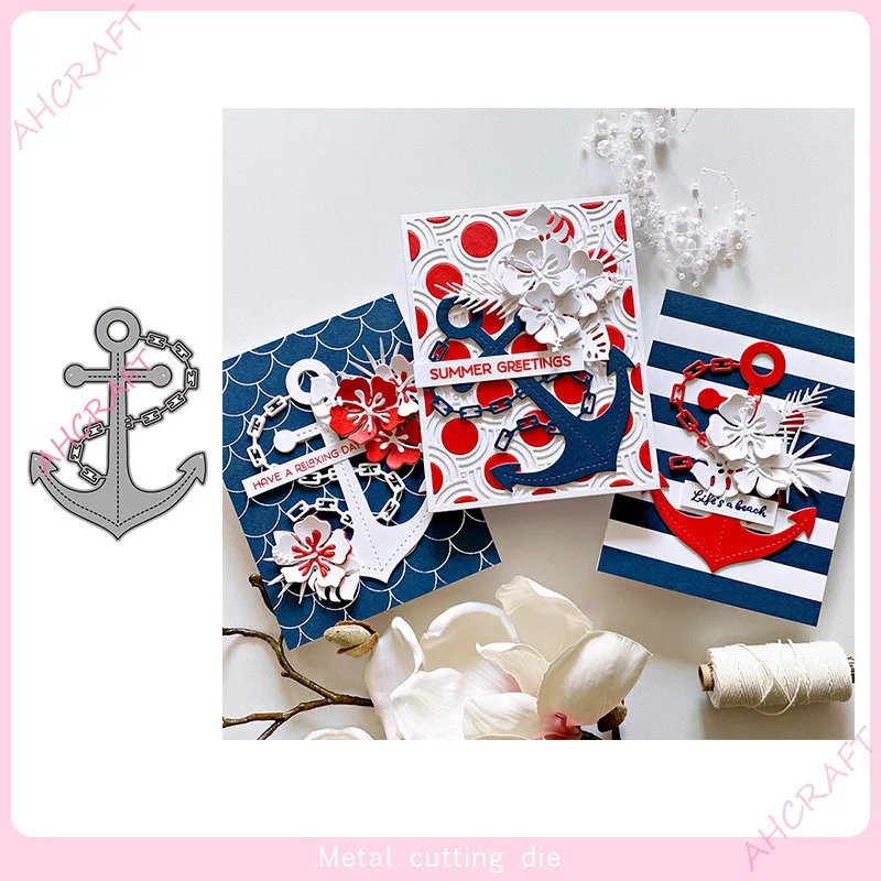 Dies Anchor Cut Die Metal Cutting Dies DIY Craft Scrapbook Embossed ...