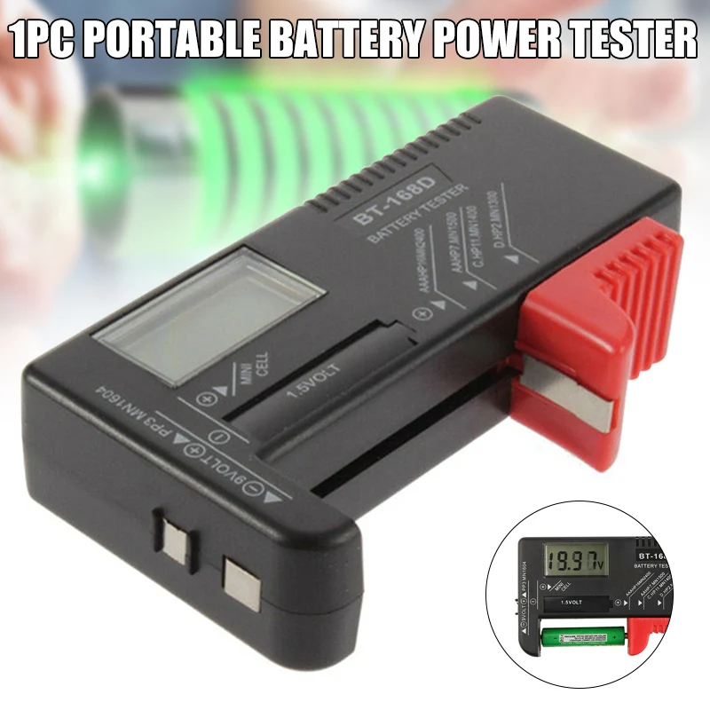 'The Best' Batteries Testers Battery Universal Cell Coded Meter ...