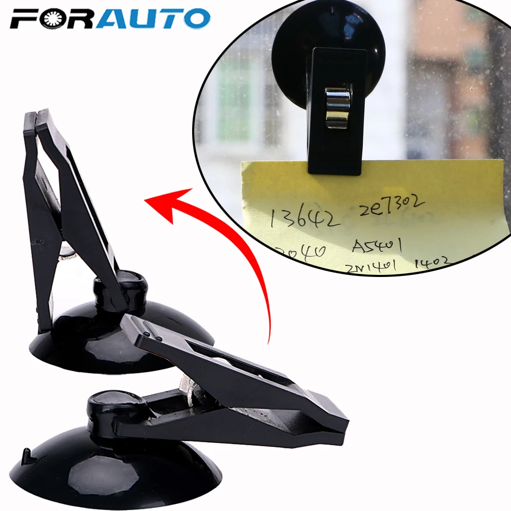 FORAUTO 2 Pcs/Lot Car Clip with Suction Sucker Window Mount Holders For ...