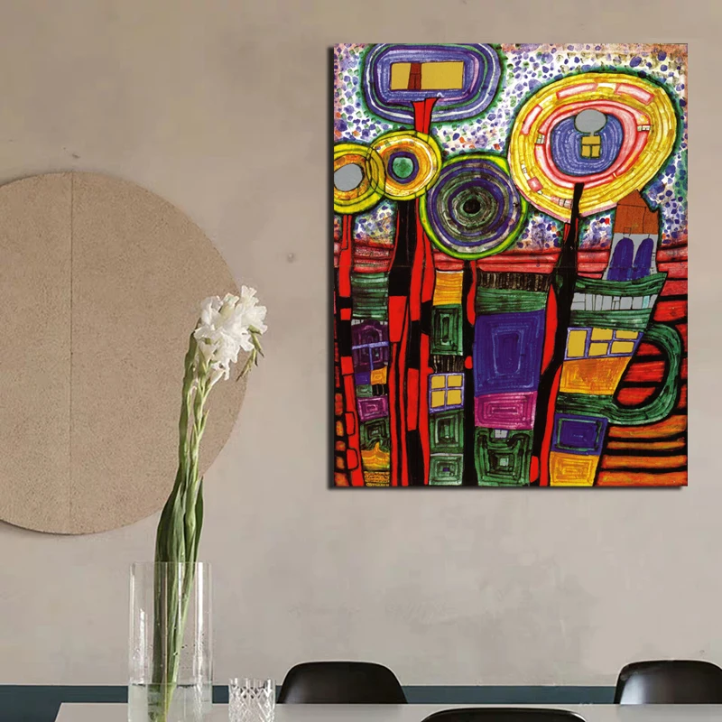 Hundertwasser Flowers