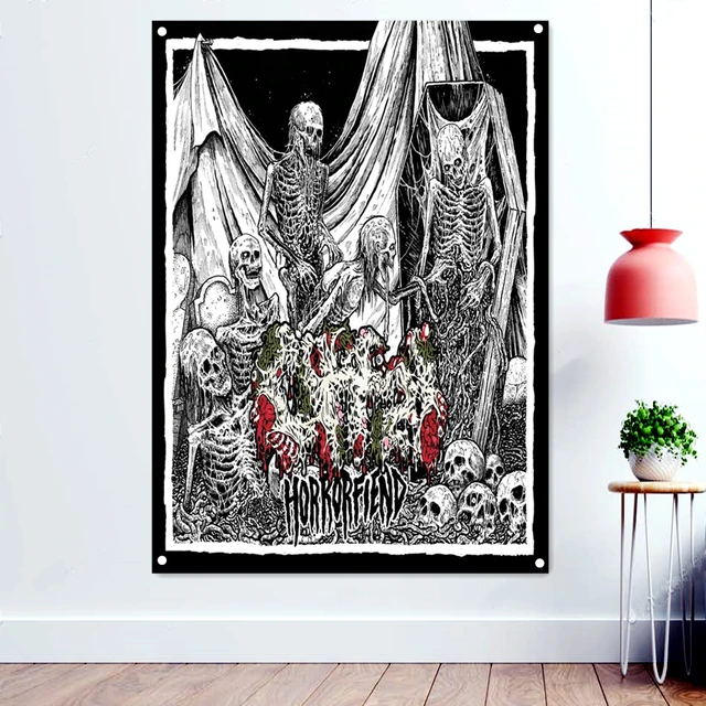Macabre Art Black And White