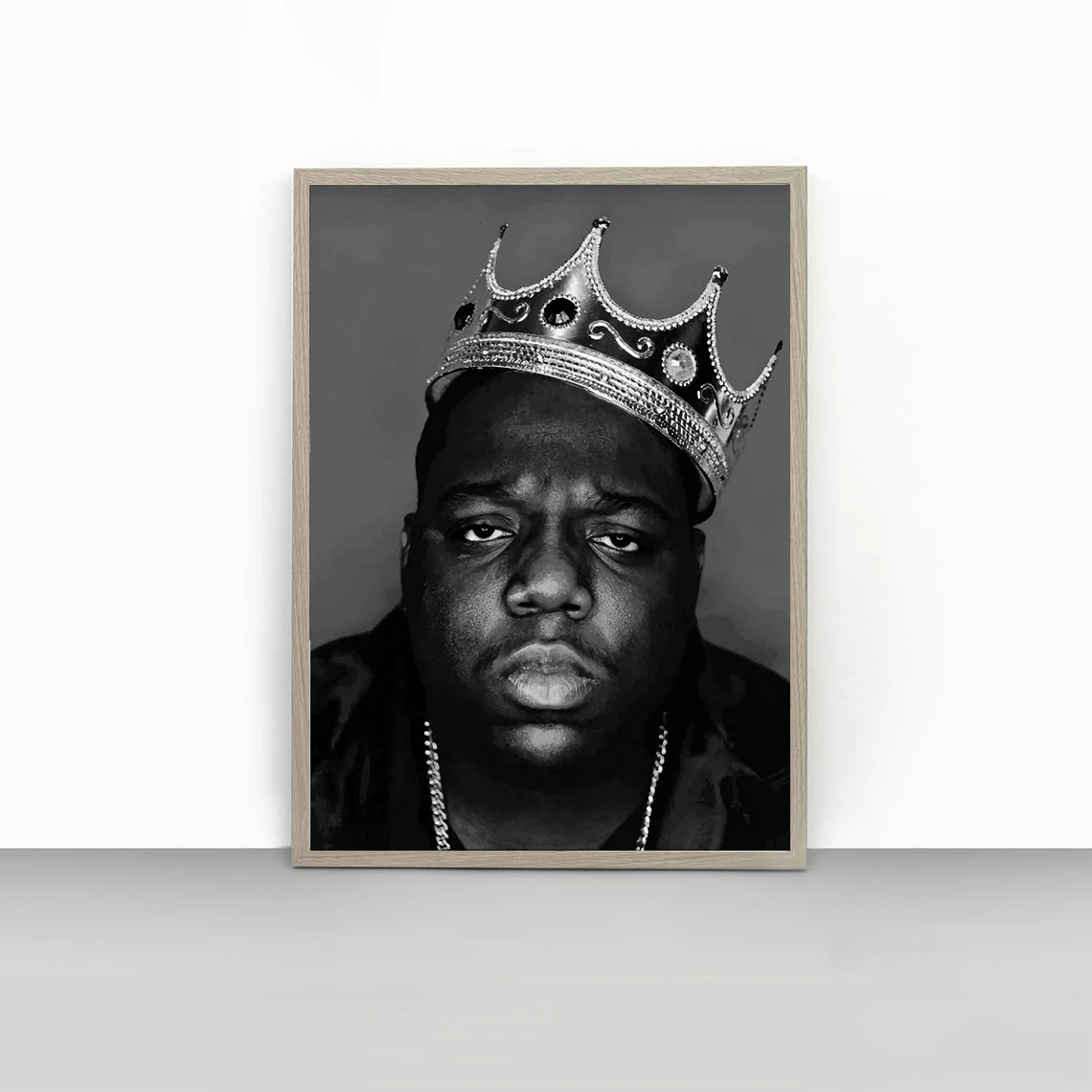 Biggie Smalls Black And White Crown