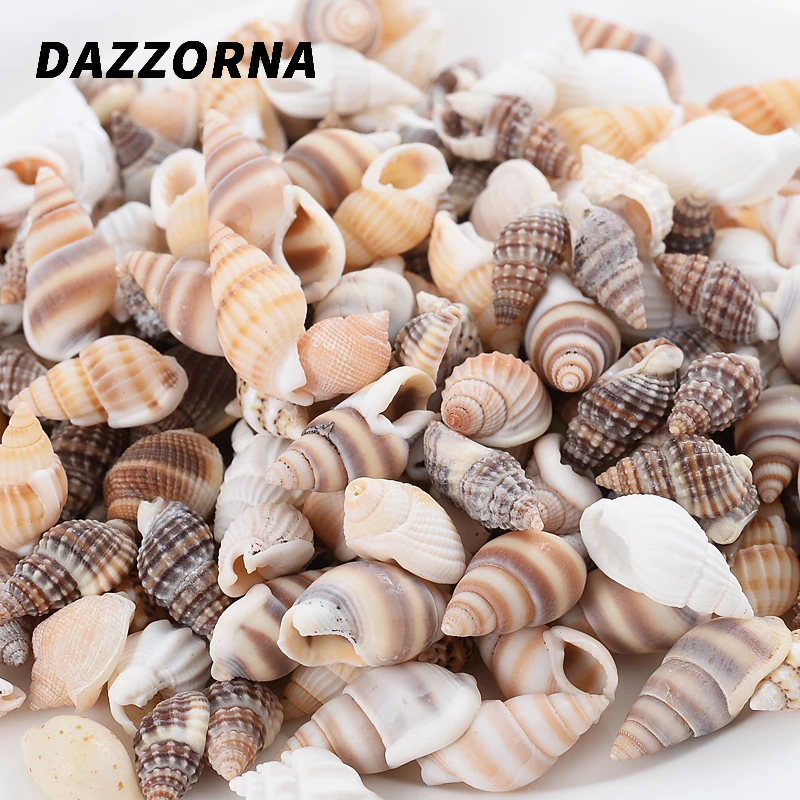 Natural-Small-Sea-Snail-Shape-Shell-Beads-20-40-60g-8-Colors-Spacer ...