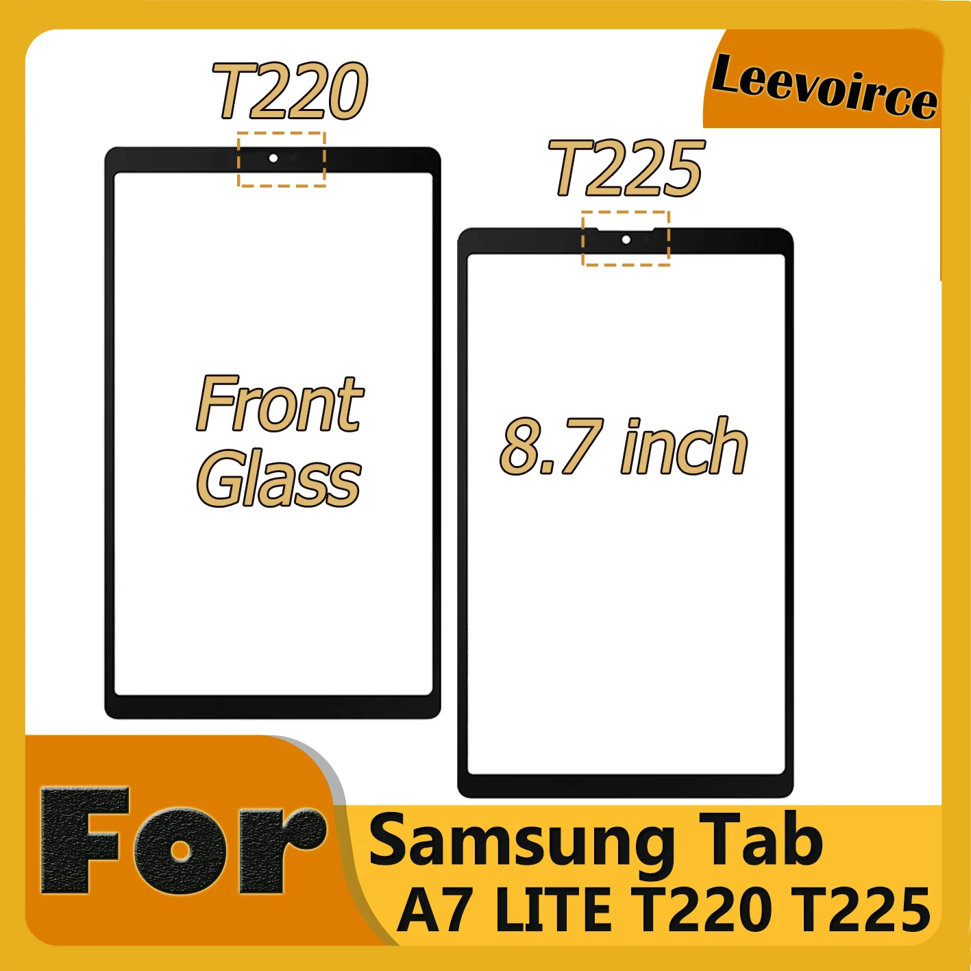 8.7 "สำหรับ Samsung Galaxy Tab A7 Lite T220 Wifi T225 LTE SM-T220 SM-T225หน้าจอ LCD ด้านหน้า ...