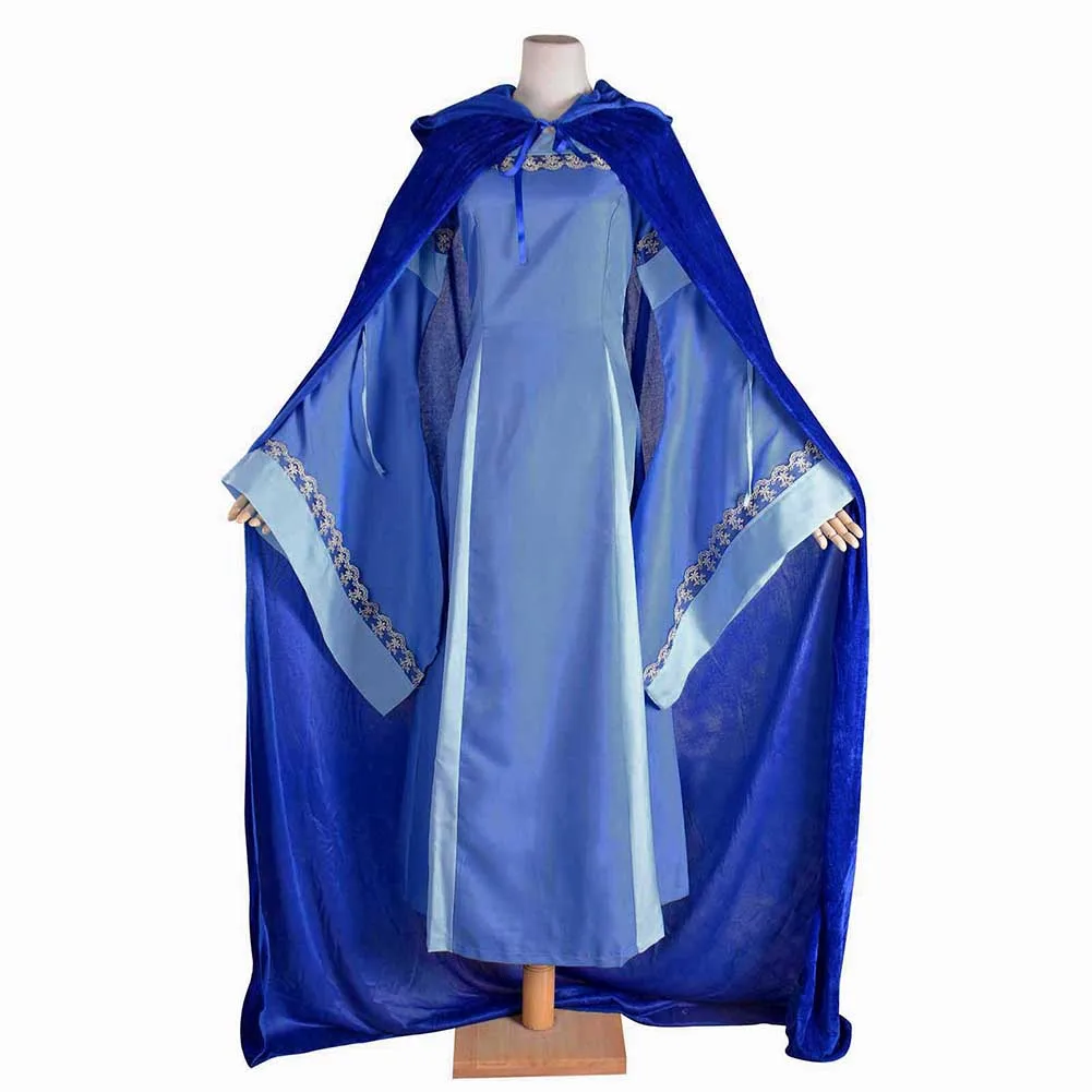 Medieval Maiden With Cape