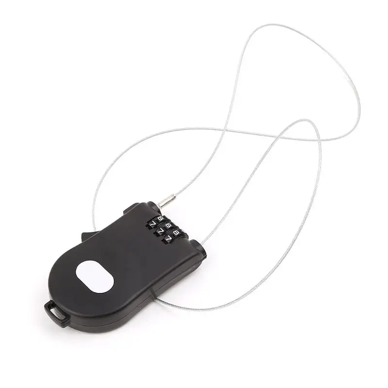 Retractable Wire Rope Password Lock Combination Coded Locker Outdoor ...