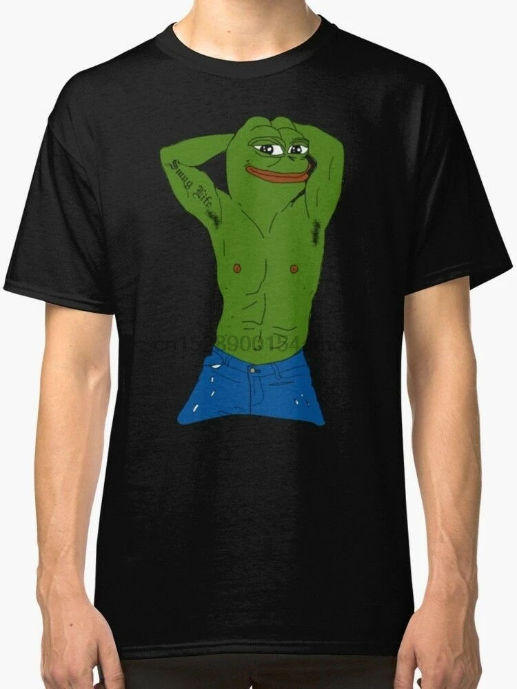 Yin-Yang-Pepe-The-Frog-Funny-Cartoon-Meme-Tshirt Black Tops & Tees T ...