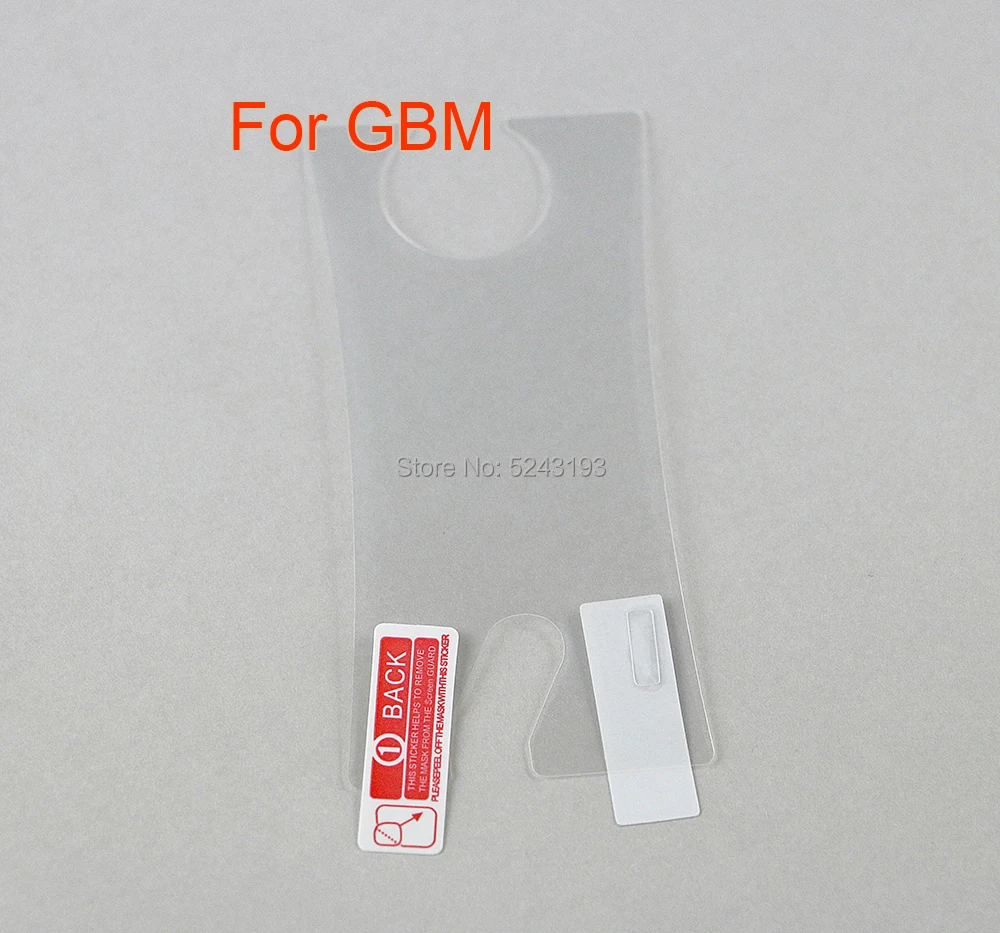 2เซ็ต/ล็อตสำหรับGameboy Micro Clear Screen ProtectorจอLCD Screen ...