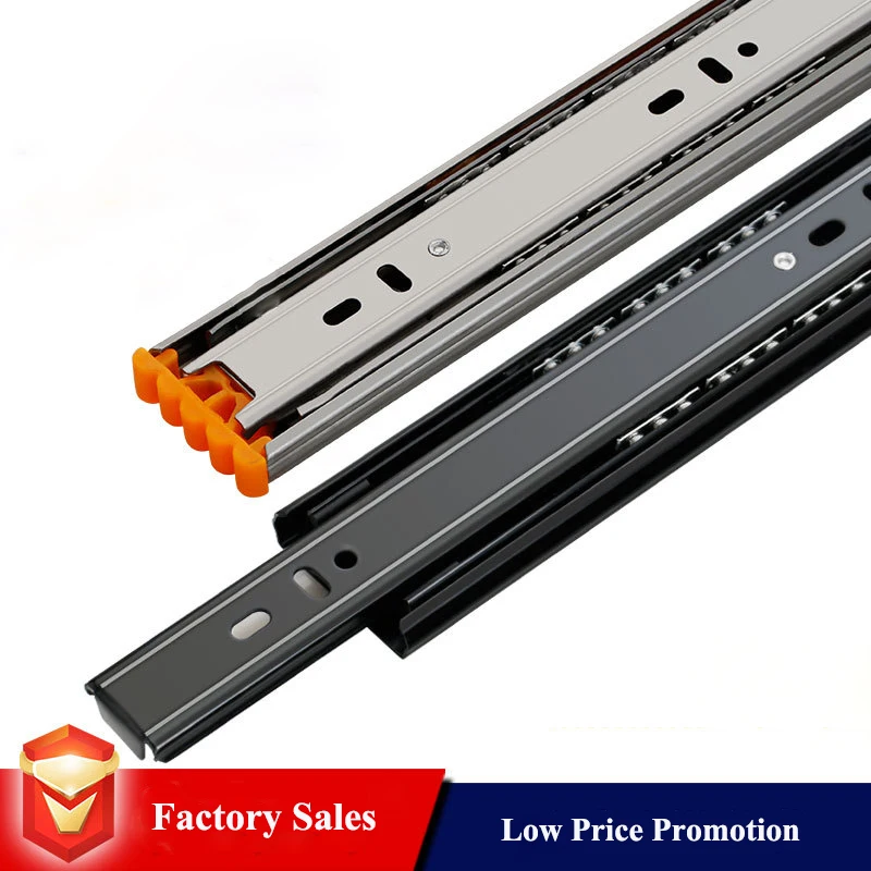 High End Stainless Steel 10"-20" Drawer Slide Soft Close Furniture ...