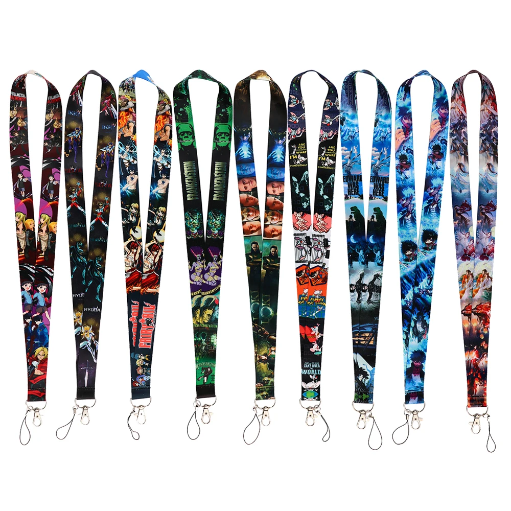 Ransitute R2469 Anime Movie Figure Cool Lanyard Badge ID Lanyards ...