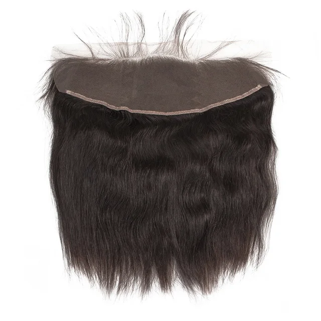 Maxglam Raw Virgin Indian Straight Hair Weave Bundles with Frontal ...