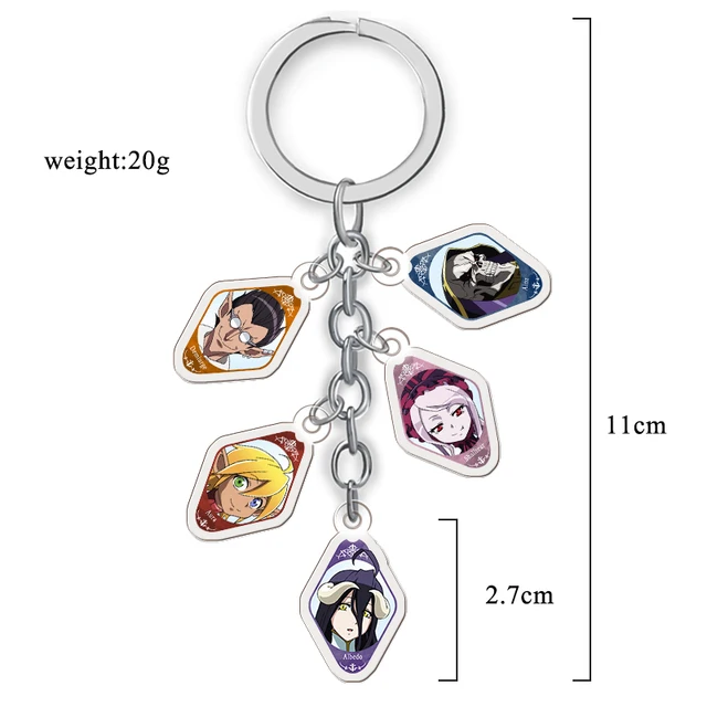 Anime Overlord Over Lord Ainz Ooal Gown Albedo Cosplay Costume Key ...