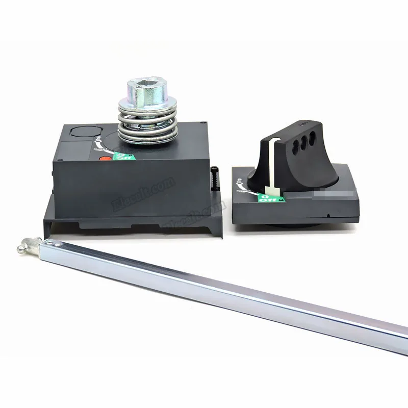 NSX100 250 회로 차단기 액세서리 LV429338 용 확장 로터리 핸들 블랙|서킷 차단기| - AliExpress