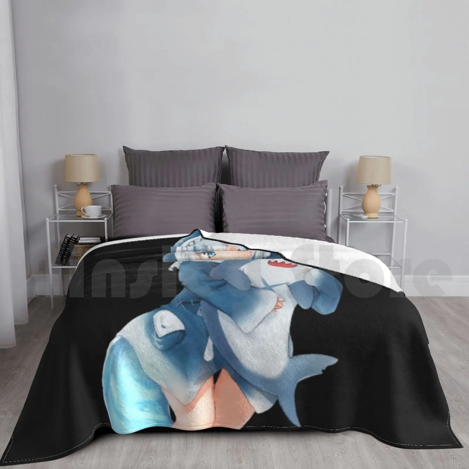 Gawr-Gura-bonita-manta-a-la-moda-personalizada-Vtuber-Anime-Hololive ...