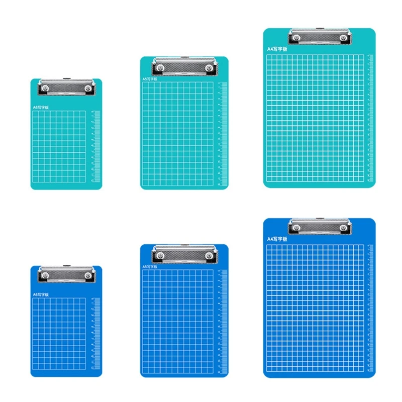 Hardboard-Clipboard-Writing-Board-with-Low-Clip-Ruler-Scale-Design ...