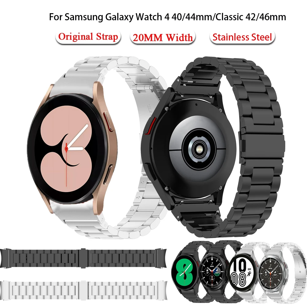 Correa de reloj oficial para Samsung Galaxy Watch 4, 40, 44mm/Watch4 Classic, 42 y 46mm ...