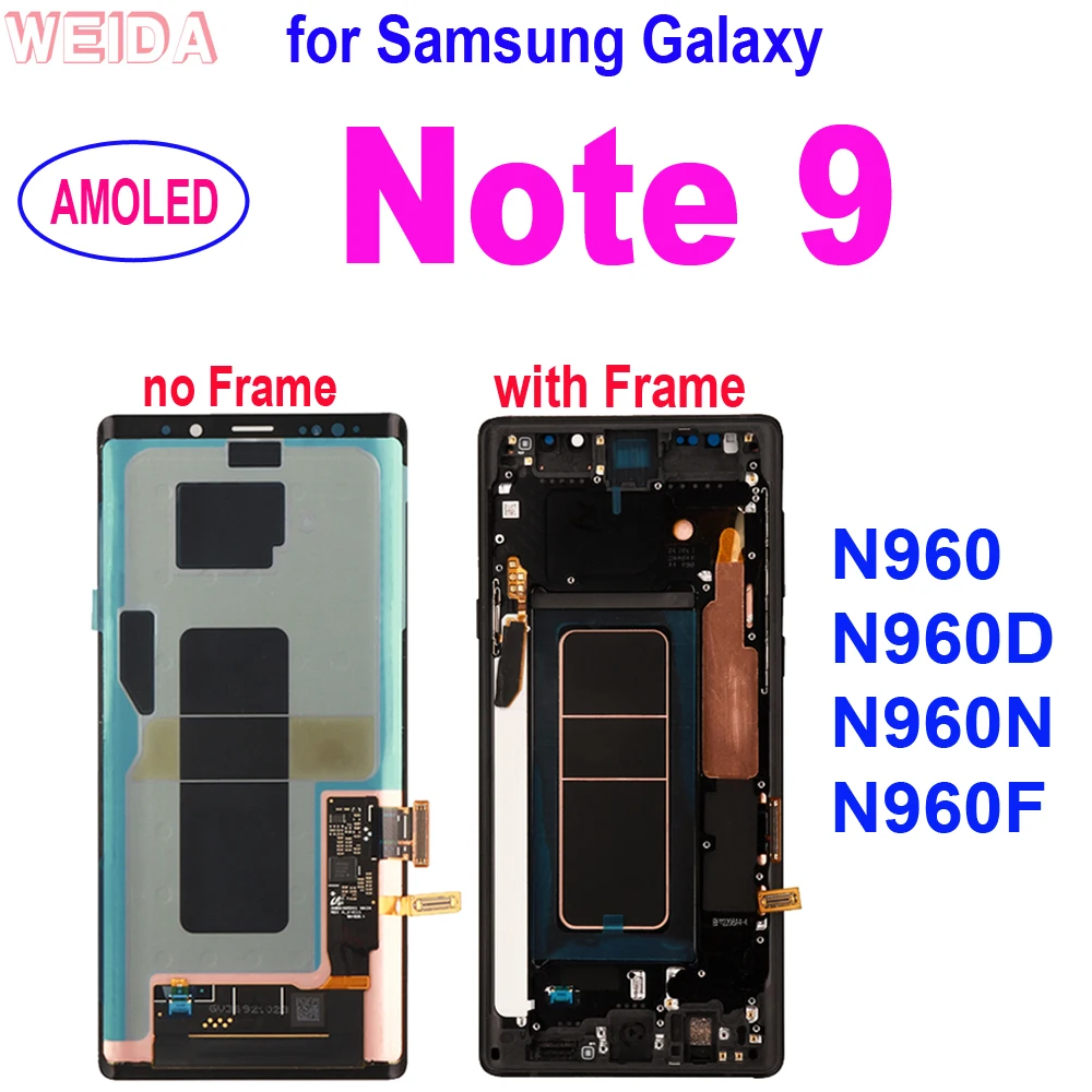 Pantalla-LCD-AMOLED-Original-para-Samsung-Galaxy-Note-9-N960-N960D ...