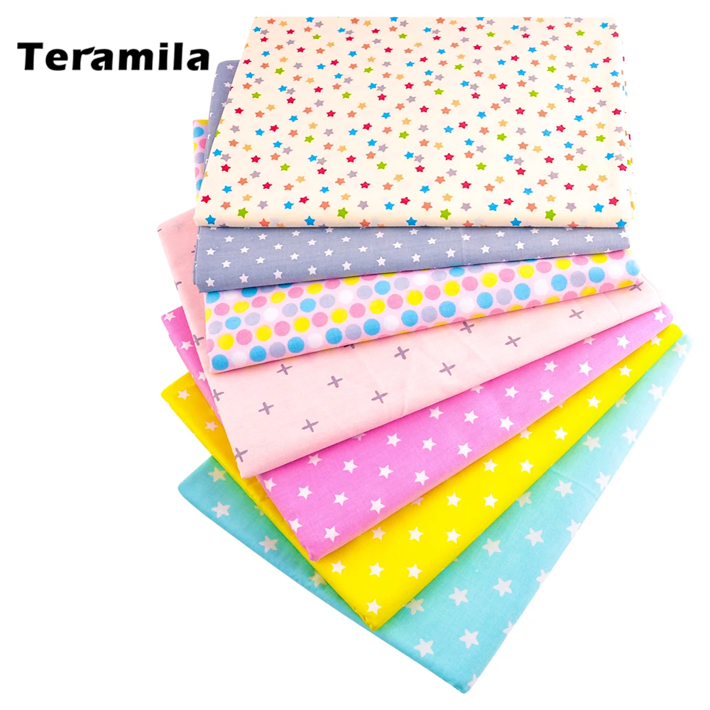2022-New-Colorful-Shining-Stars-Designs-Home-Textile-Tela-100-Cotton ...