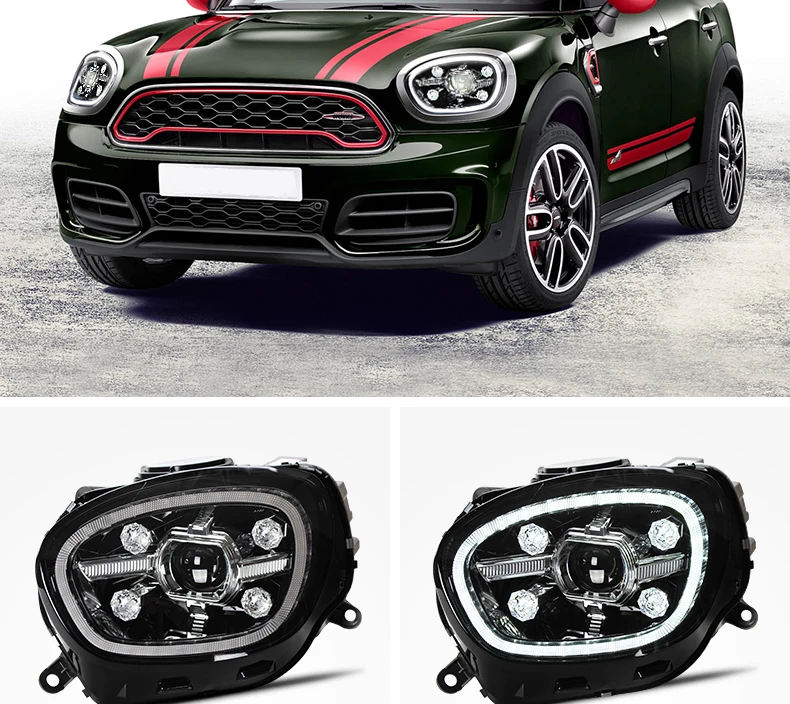 Mini Countryman F60 Headlights 2017-2019 F60 Led Headlight Drl Head ...