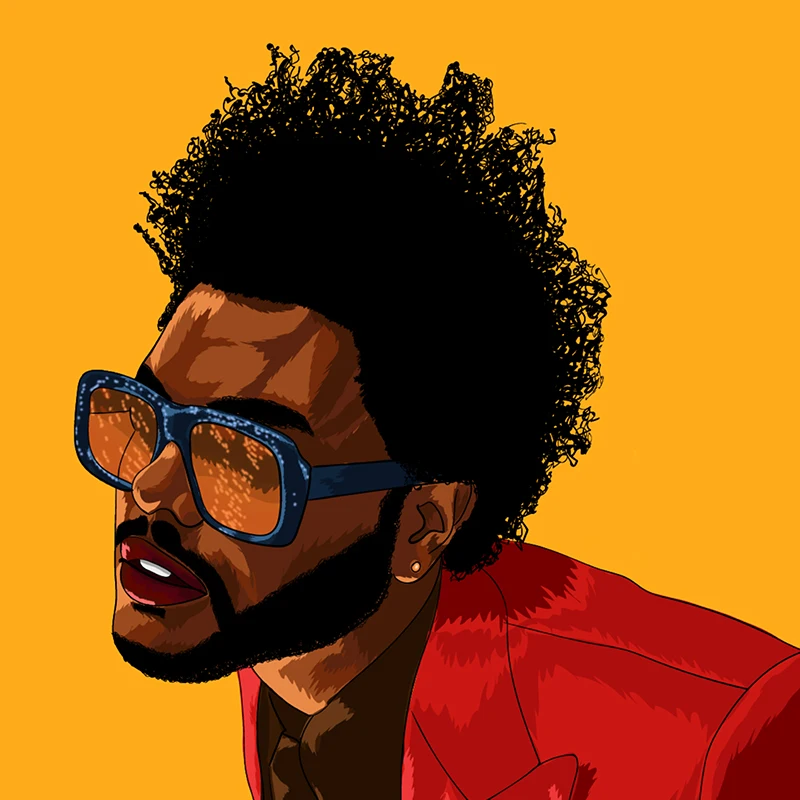 The Weeknd Drawings